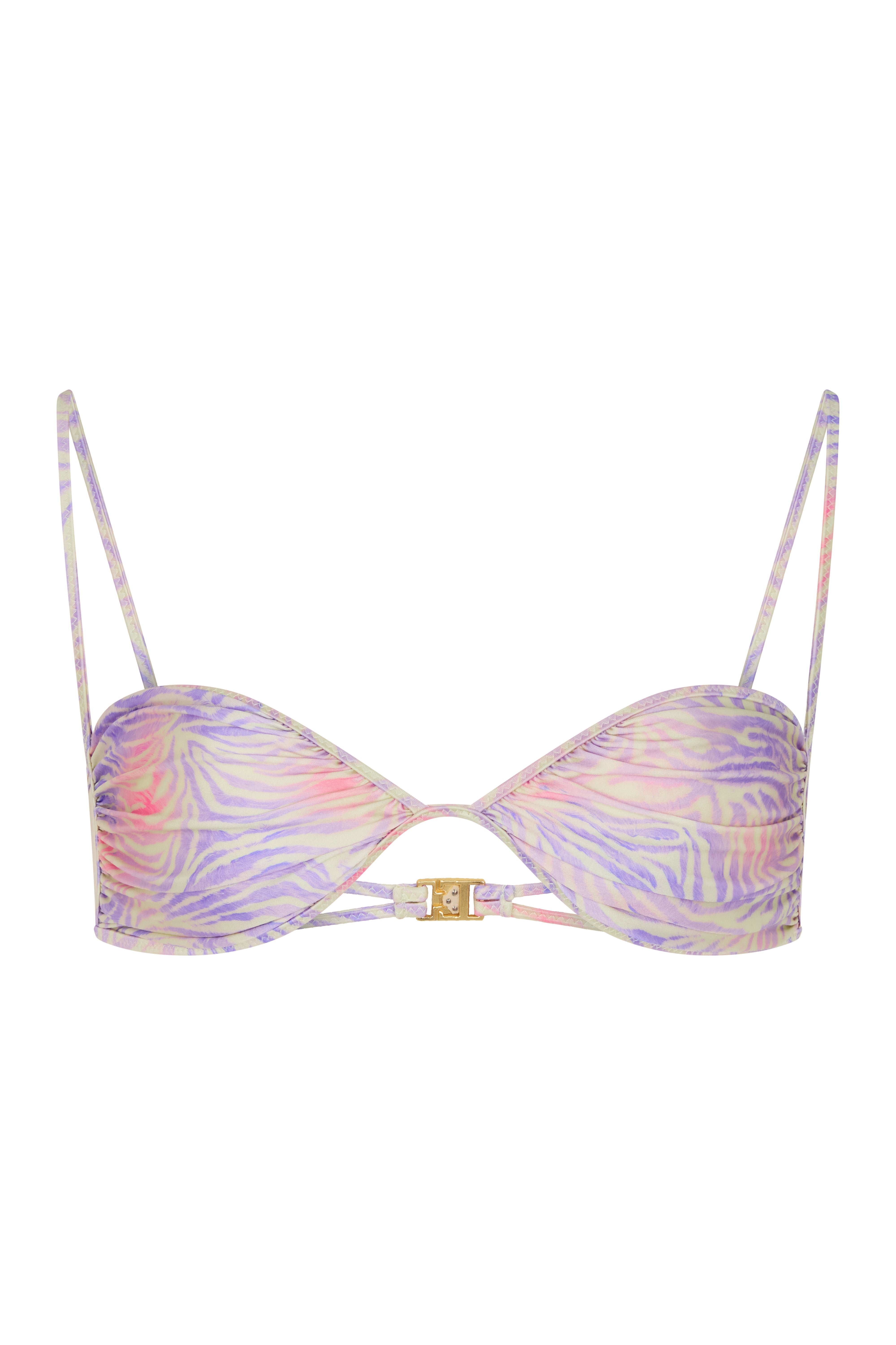 ANA Zebra Haze - Bralette Bikini Top – Sommer Swim EU