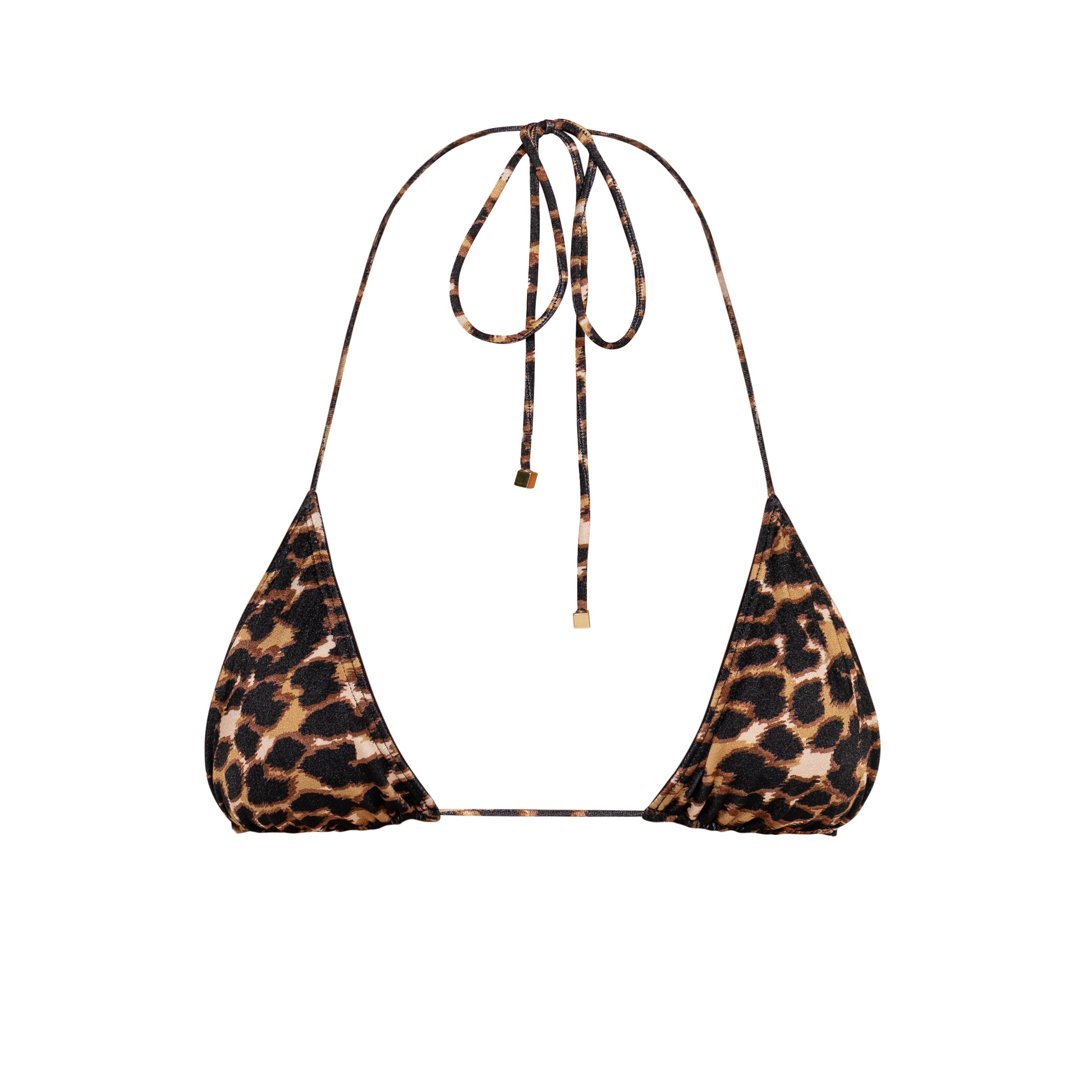 STELLA Leopard Luxe - Mini Triangle Bikini Top – Sommer Swim EU
